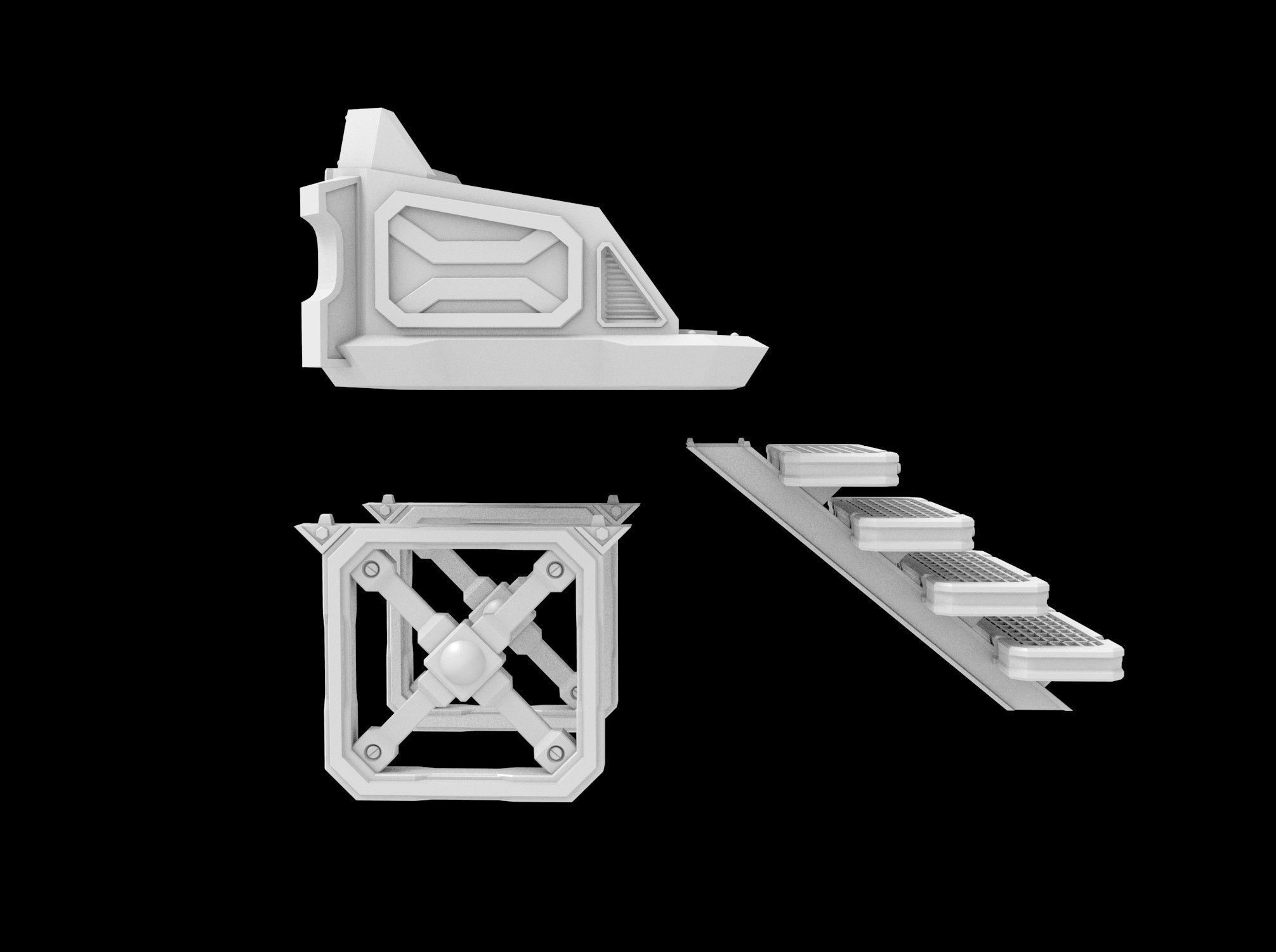 PLATFORM 2 - 3D PRINTABLE MODEL 3D model 3D printable | CGTrader