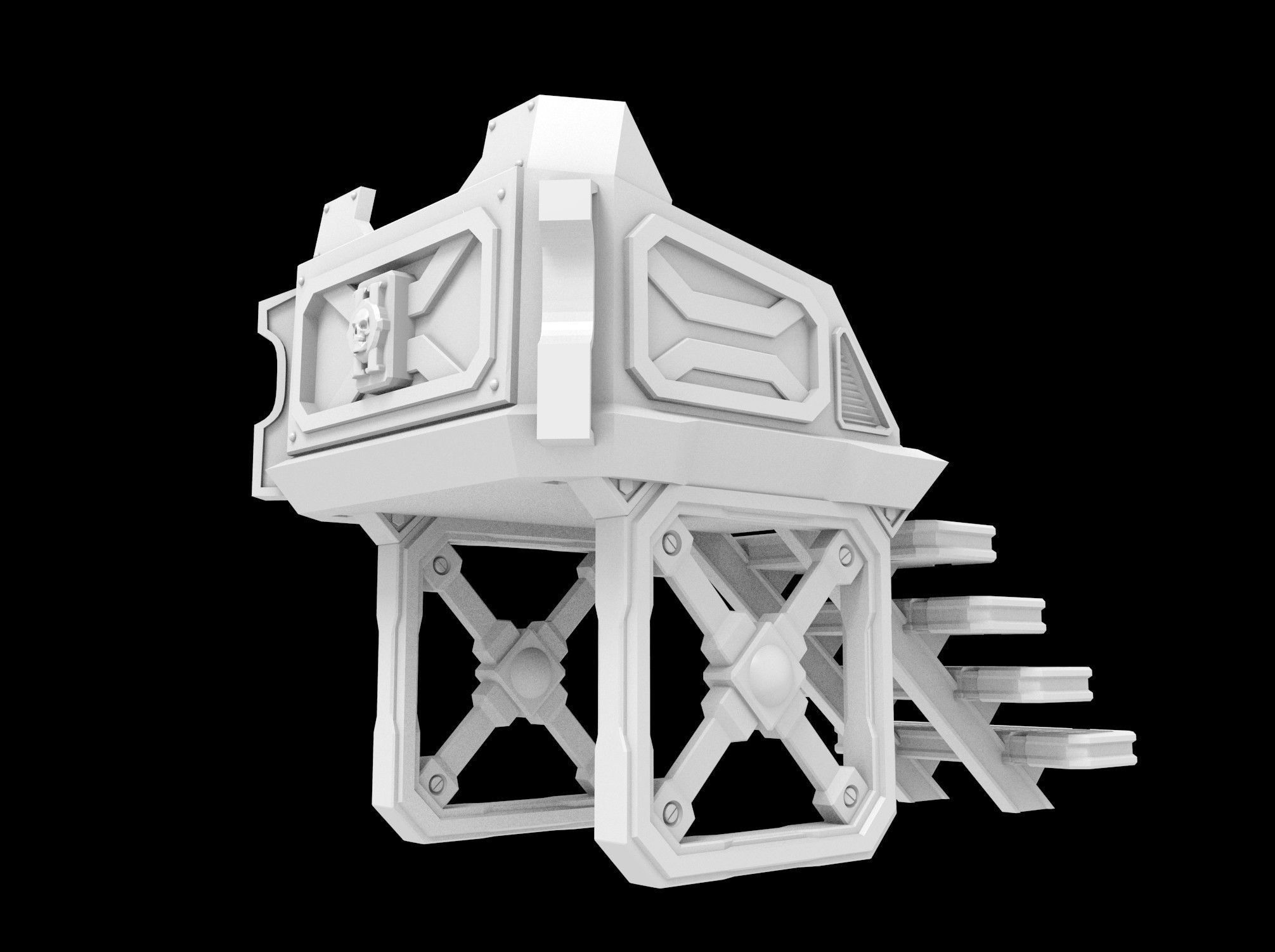 PLATFORM 2 - 3D PRINTABLE MODEL 3D model 3D printable | CGTrader