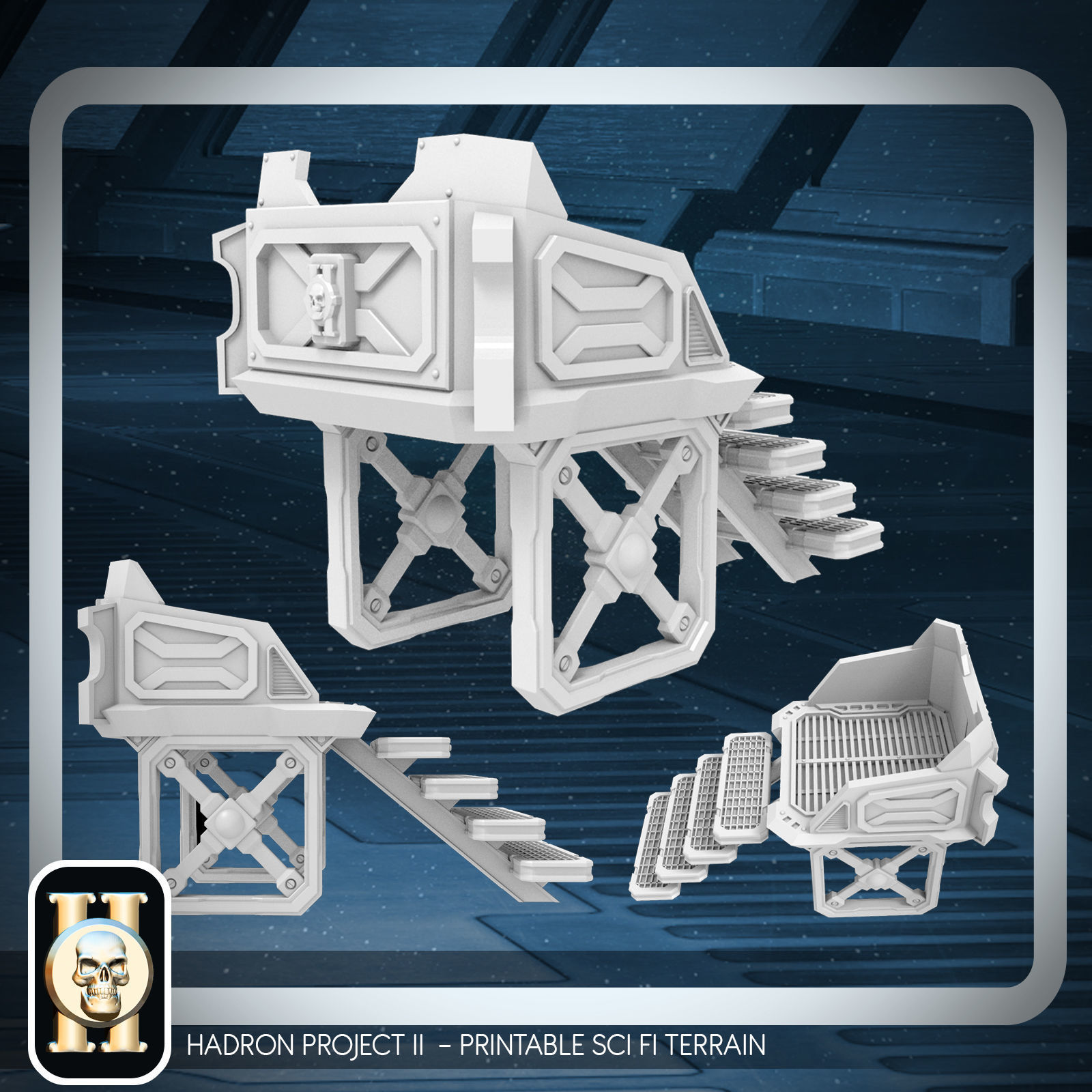 PLATFORM 2 - 3D PRINTABLE MODEL 3D model 3D printable | CGTrader