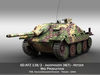 Jagdpanzer 38t Hetzer - 708 Volks-Grenadier Division 3D model | CGTrader