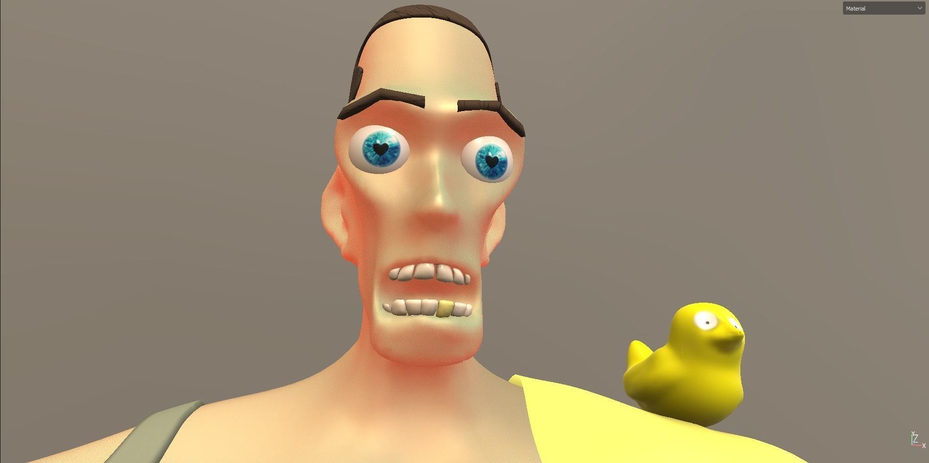 3D model Dan the Man 3d Full Character Model T-Pose Low-poly 3D model ...