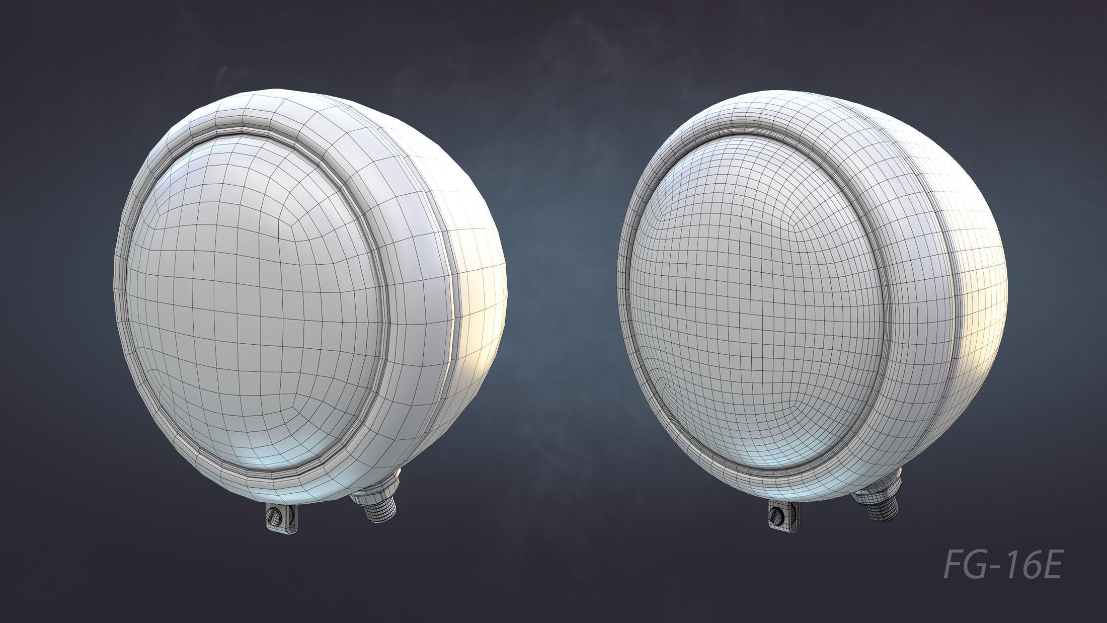 Soviet APC Lights Set 3D model | CGTrader