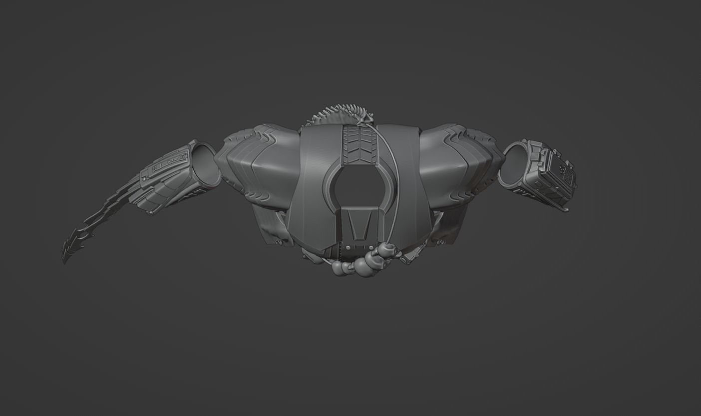 Predator armor set 3D model 3D printable | CGTrader