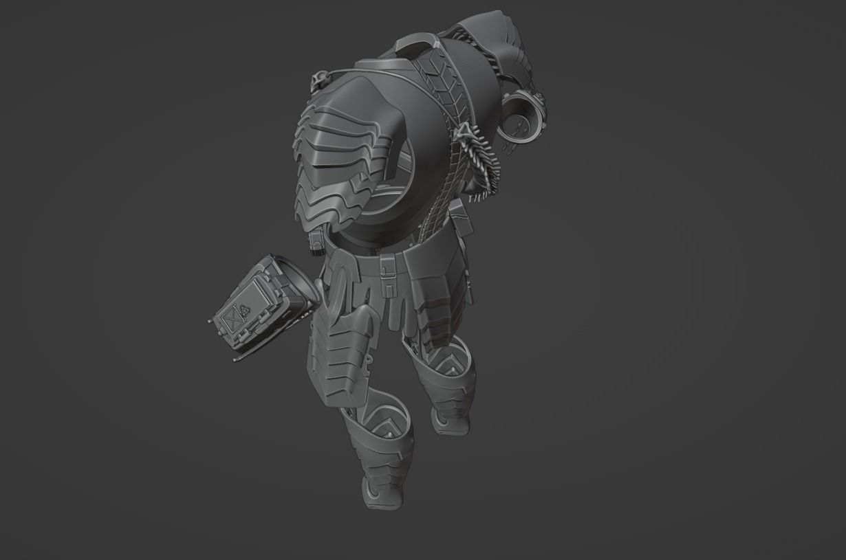 Predator armor set 3D model 3D printable | CGTrader
