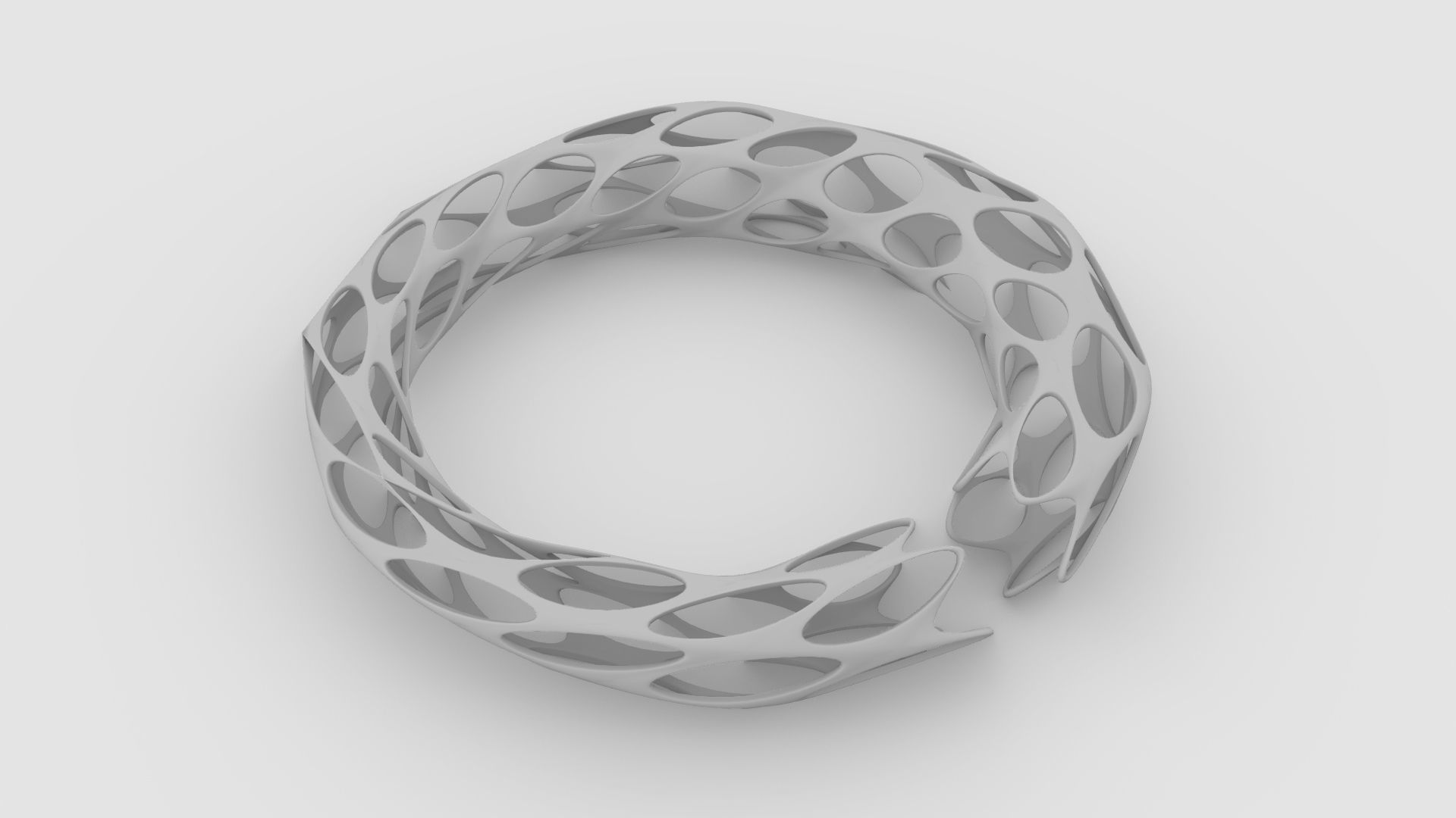 Parametric Ring 3D Printable 3D model 3D printable | CGTrader