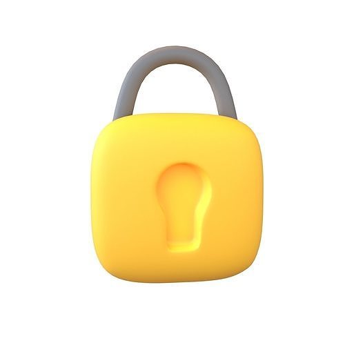 3D model Lock v2 001 VR / AR / low-poly | CGTrader