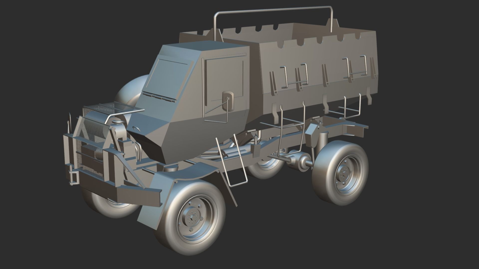3D model Buffel military vehicle VR / AR / low-poly | CGTrader