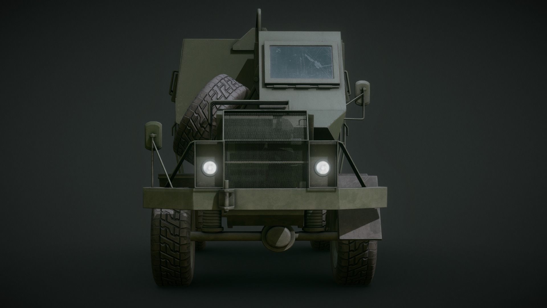 3D model Buffel military vehicle VR / AR / low-poly | CGTrader