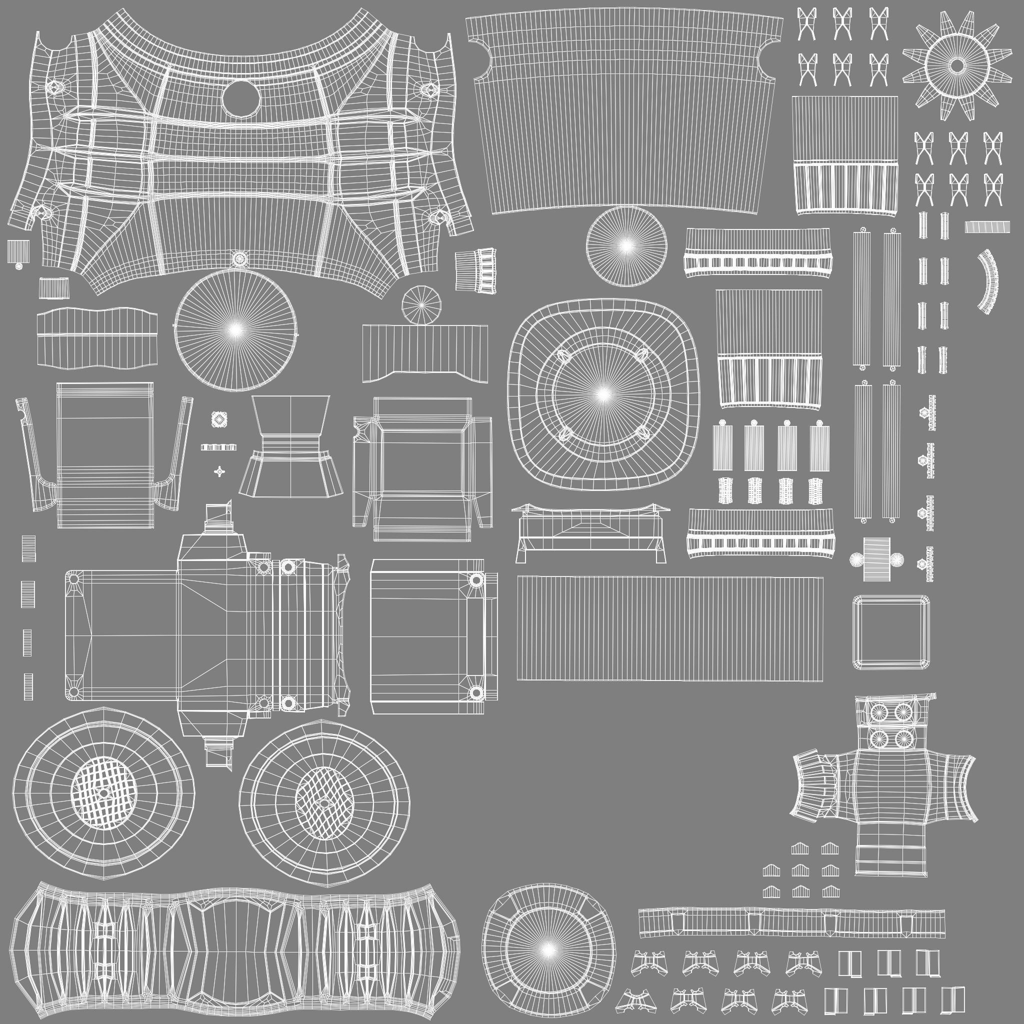 3D model Pool pump VR / AR / low-poly | CGTrader