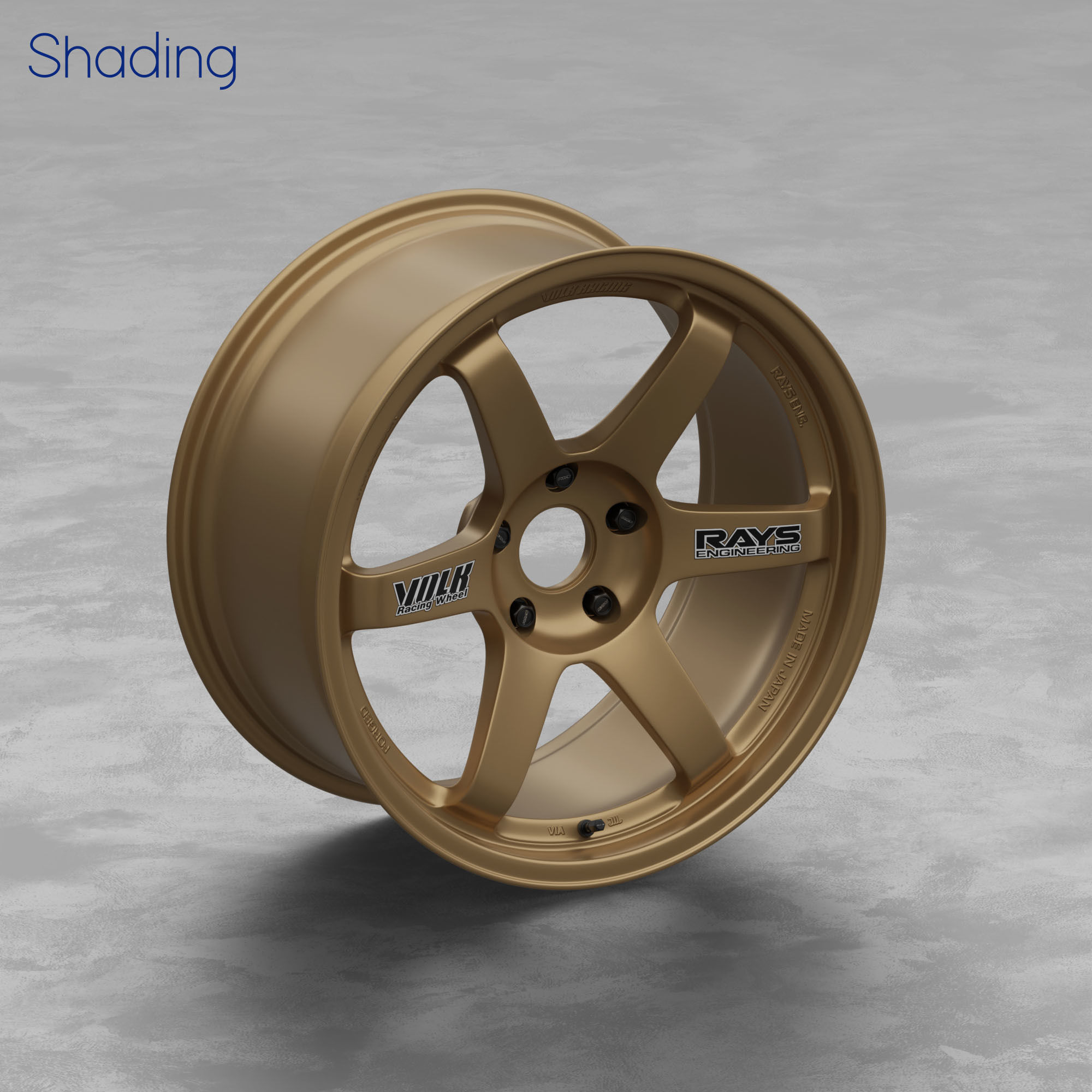 RAYS Volk Racing TE37 Rim 3D Model 3D model | CGTrader