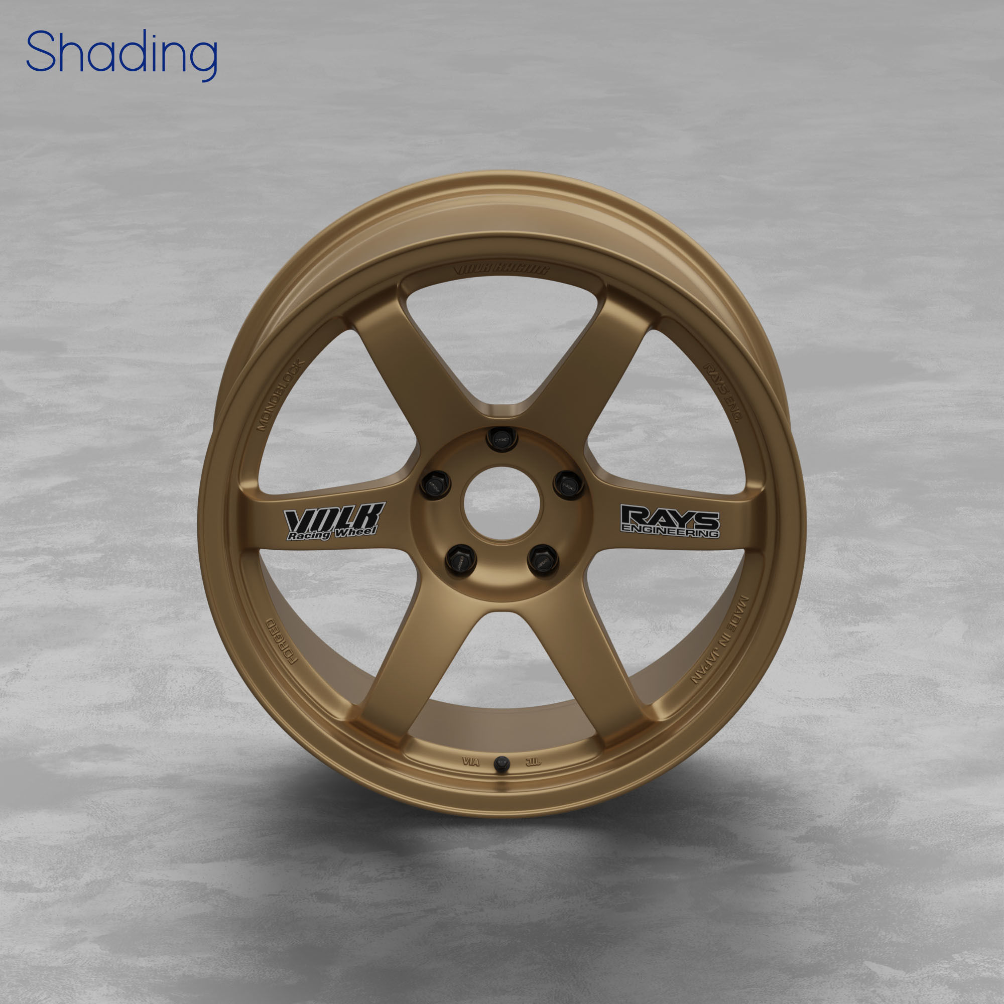 RAYS Volk Racing TE37 Rim 3D Model 3D model | CGTrader