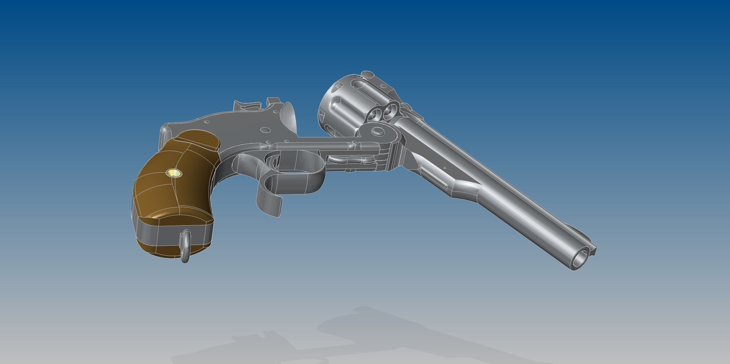 Schofield Russian 3D model | CGTrader