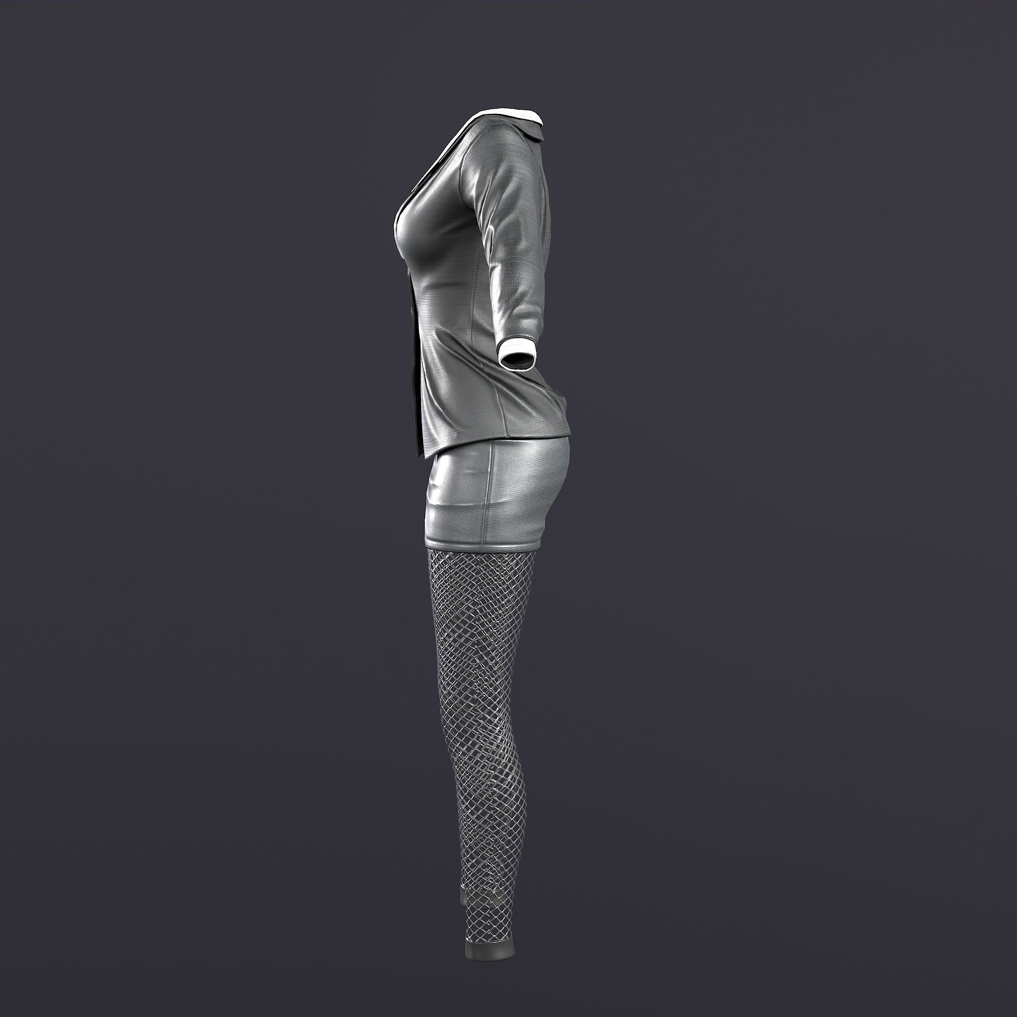 3D model Female Clothing VR / AR / low-poly | CGTrader