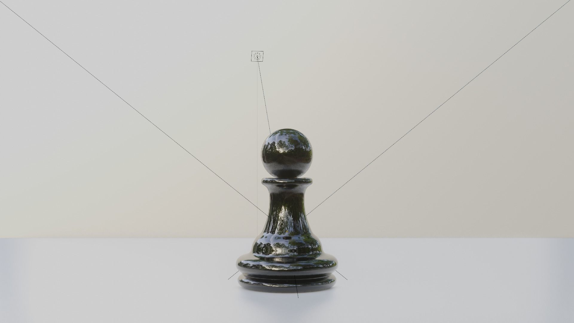 3D model Pawn Black - made in Blender VR / AR / low-poly | CGTrader