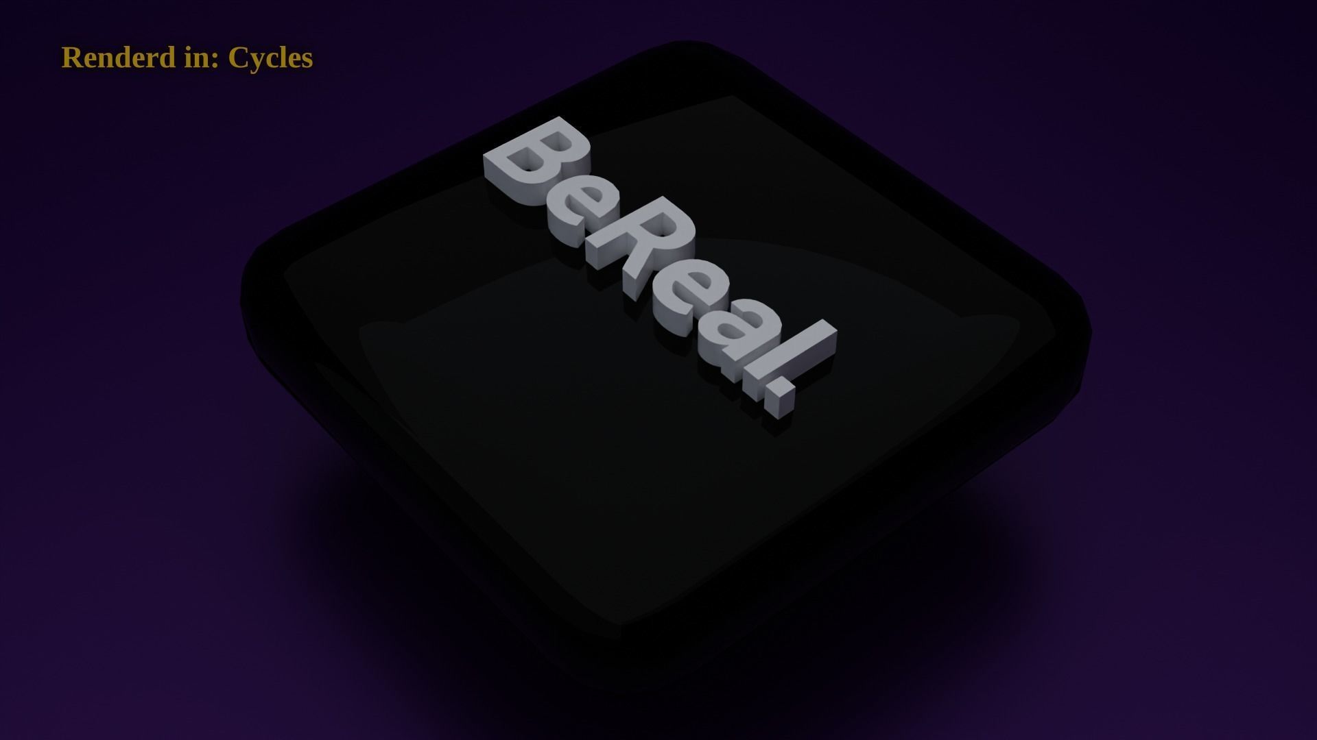 3D model Bereal Icon Emoji VR / AR / low-poly | CGTrader