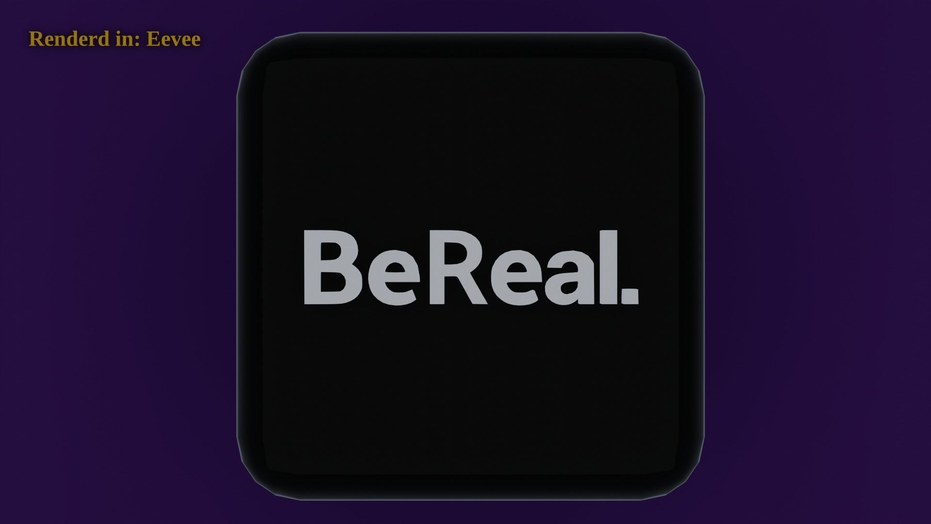 3D model Bereal Icon Emoji VR / AR / low-poly | CGTrader