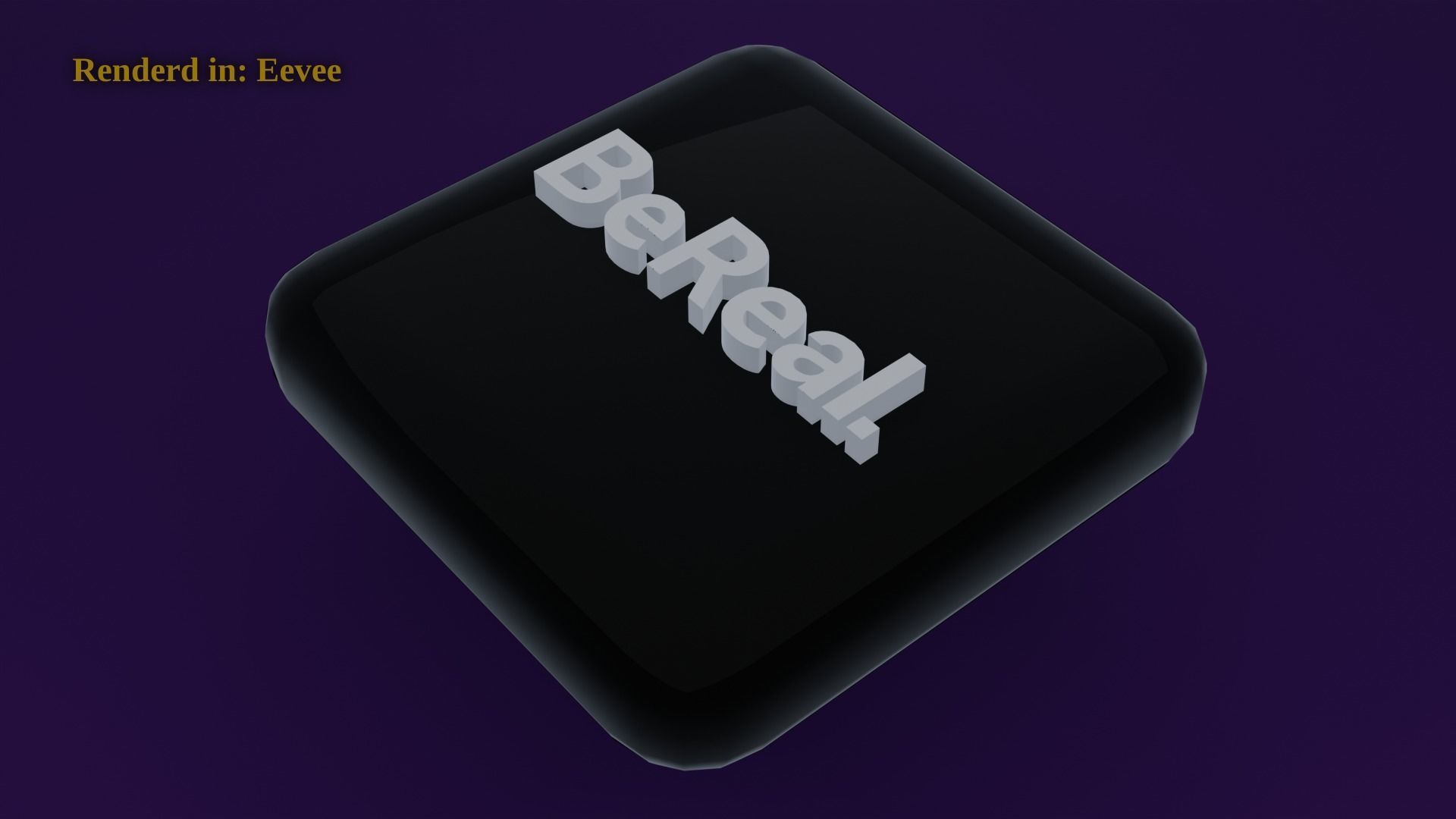 3D model Bereal Icon Emoji VR / AR / low-poly | CGTrader