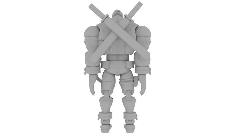 Venompool Action figure 3D model 3D printable | CGTrader