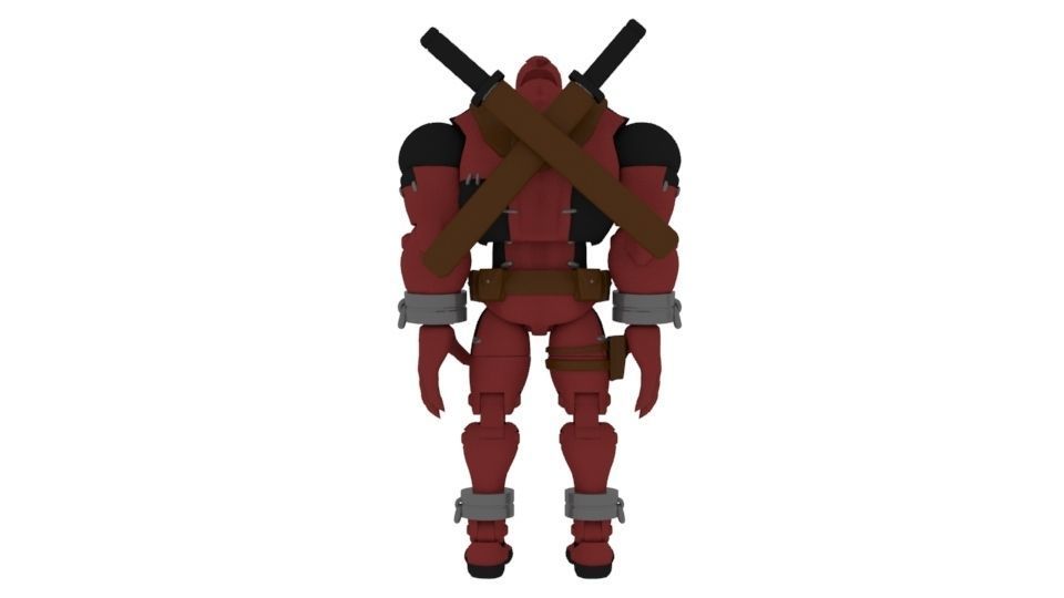 Venompool Action figure 3D model 3D printable | CGTrader
