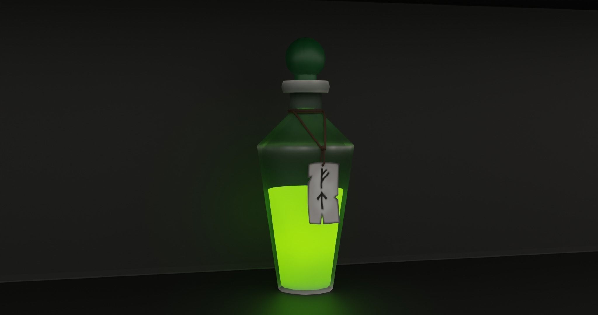 3D model Magic Potions - Game Ready VR / AR / low-poly | CGTrader