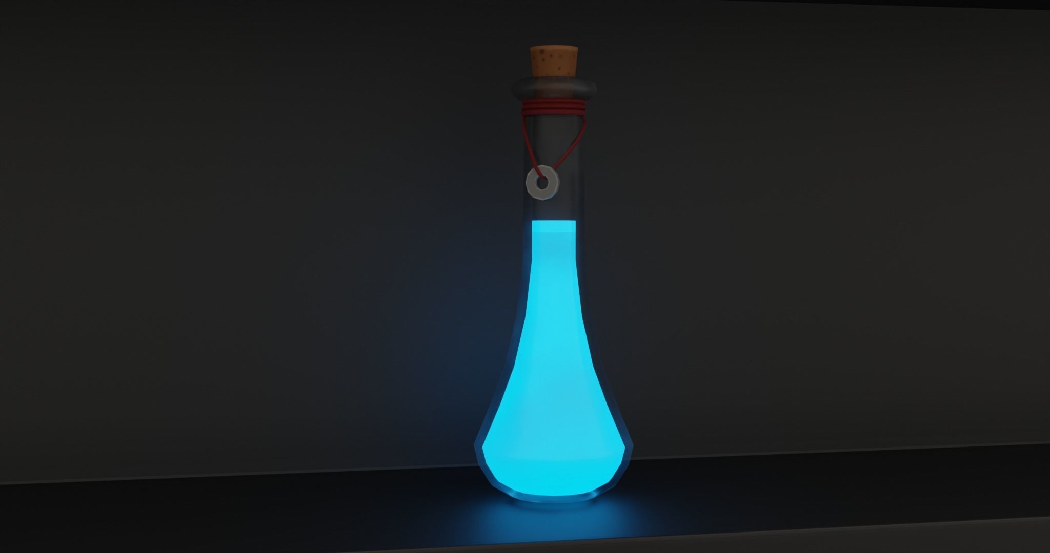 3D model Magic Potions - Game Ready VR / AR / low-poly | CGTrader