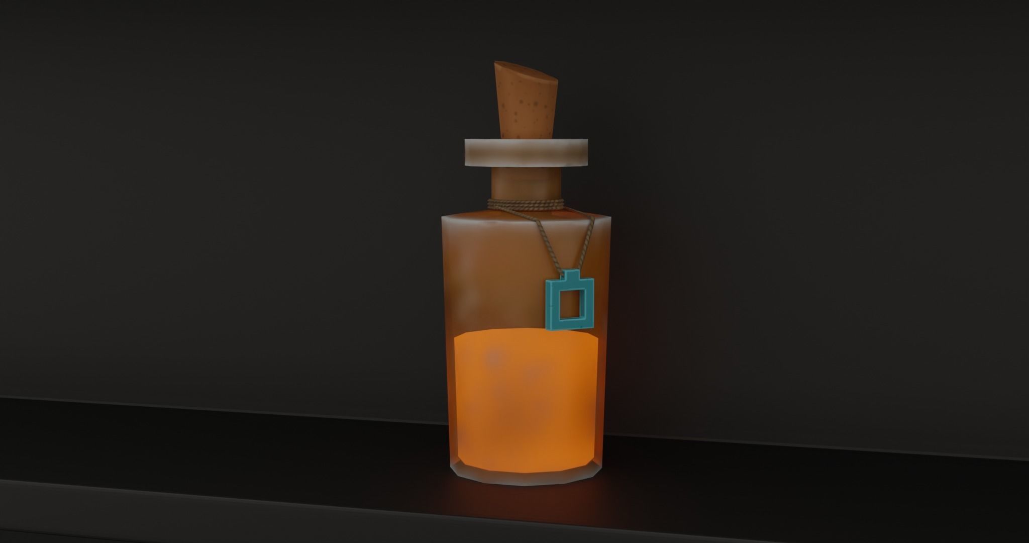 3D model Magic Potions - Game Ready VR / AR / low-poly | CGTrader