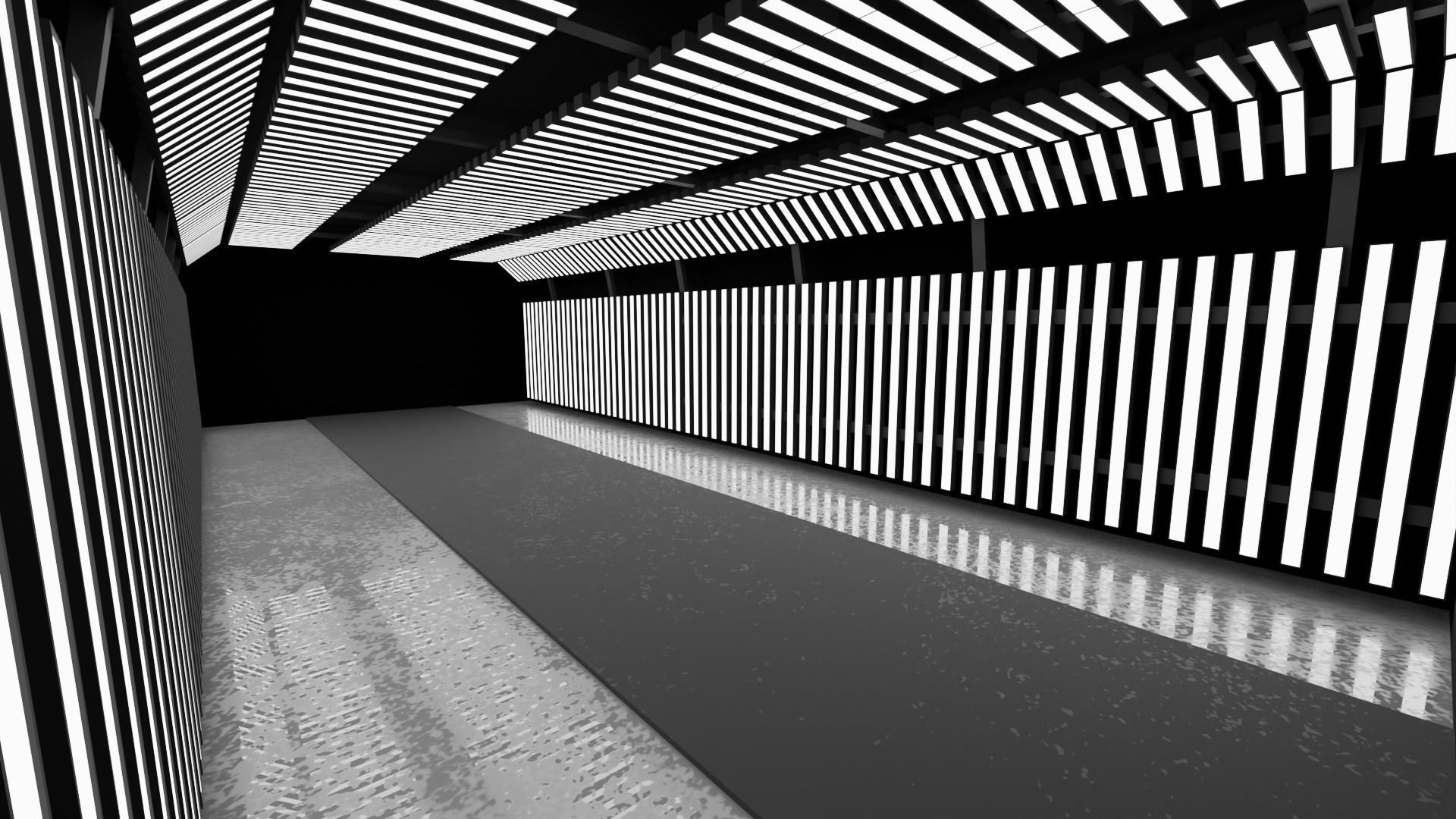 3D model Futuristic Light Car photo studio VR AR low-poly 3d model VR ...