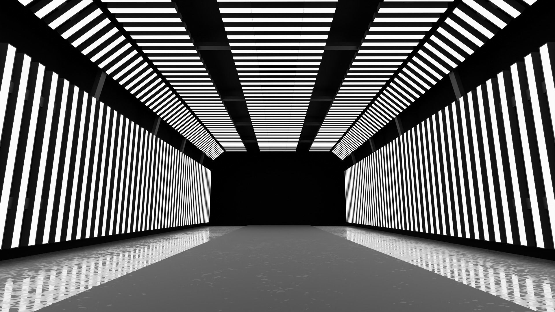 3D model Futuristic Light Car photo studio VR AR low-poly 3d model VR ...