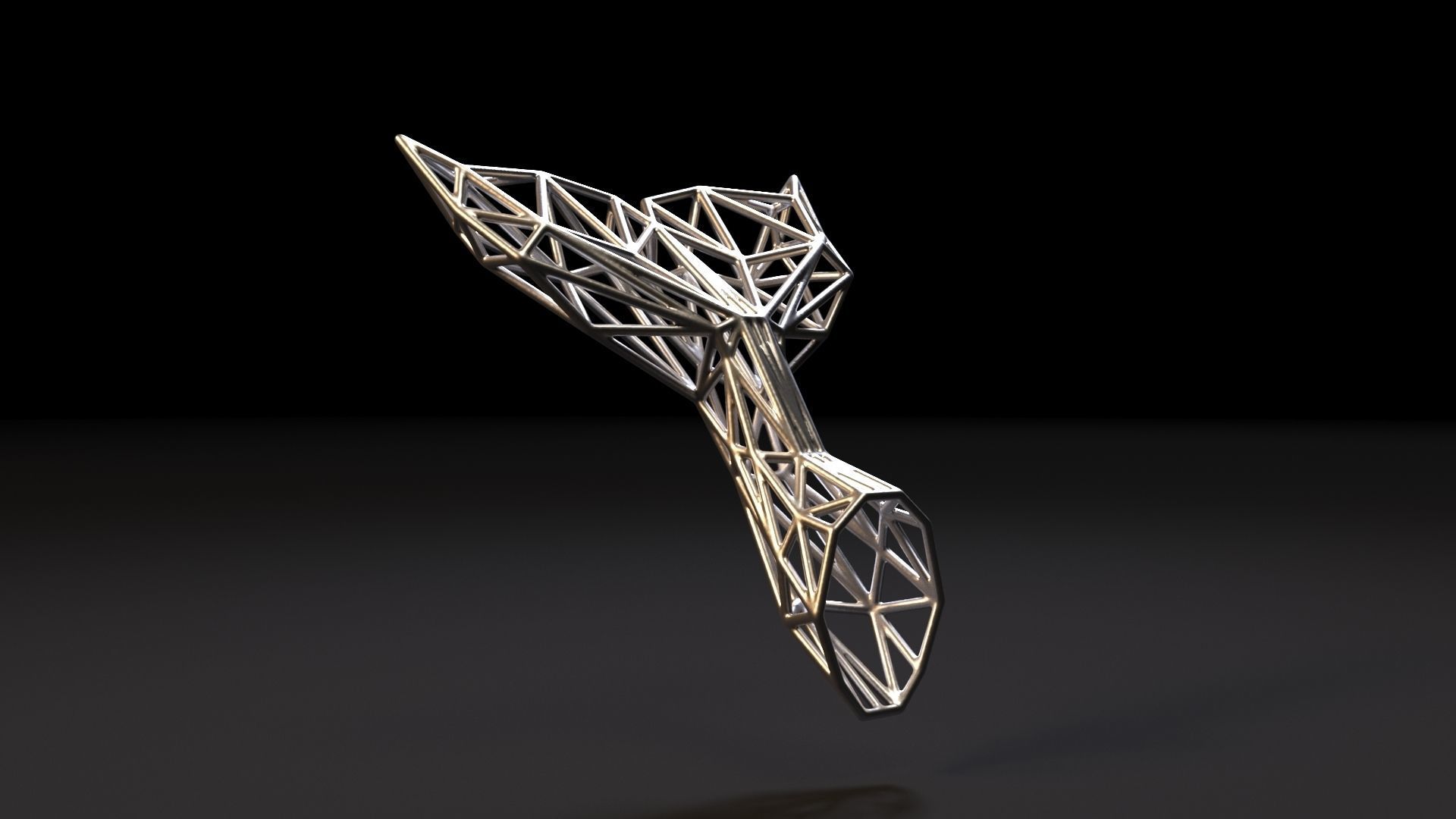 Whale tail 3D model 3D printable | CGTrader