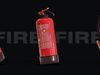 3D model RUSTY CO2 FIRE EXTINGUISHER - GAME READY - LOW POLY - PBR VR ...