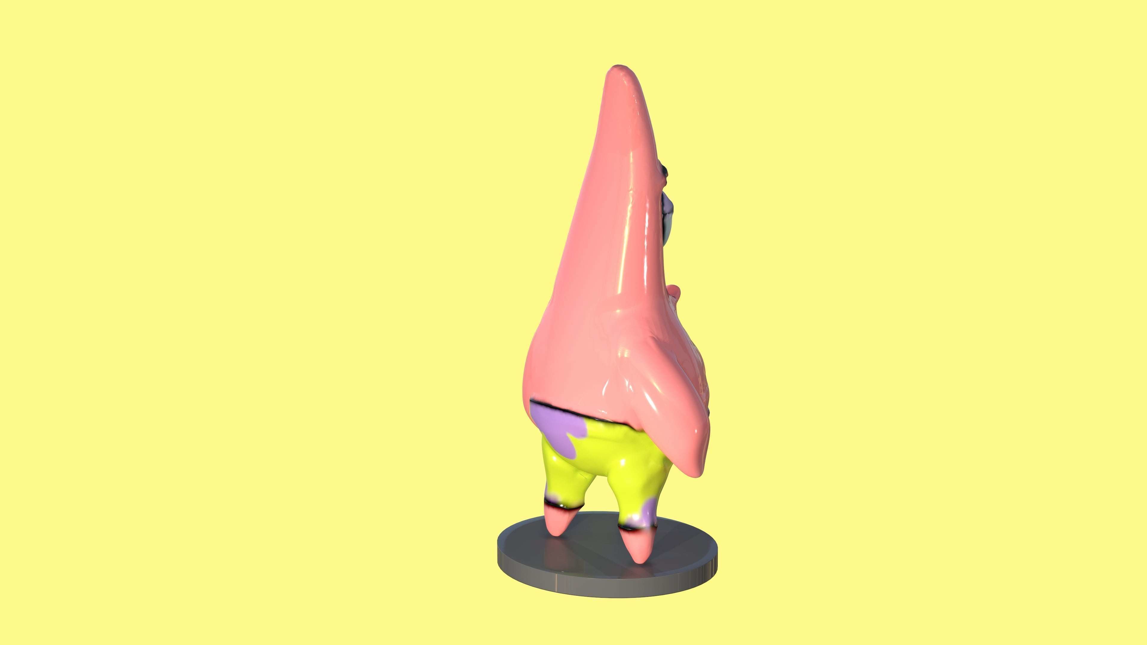 SpongeBob Patrick Star 3D Model 3D model 3D printable | CGTrader