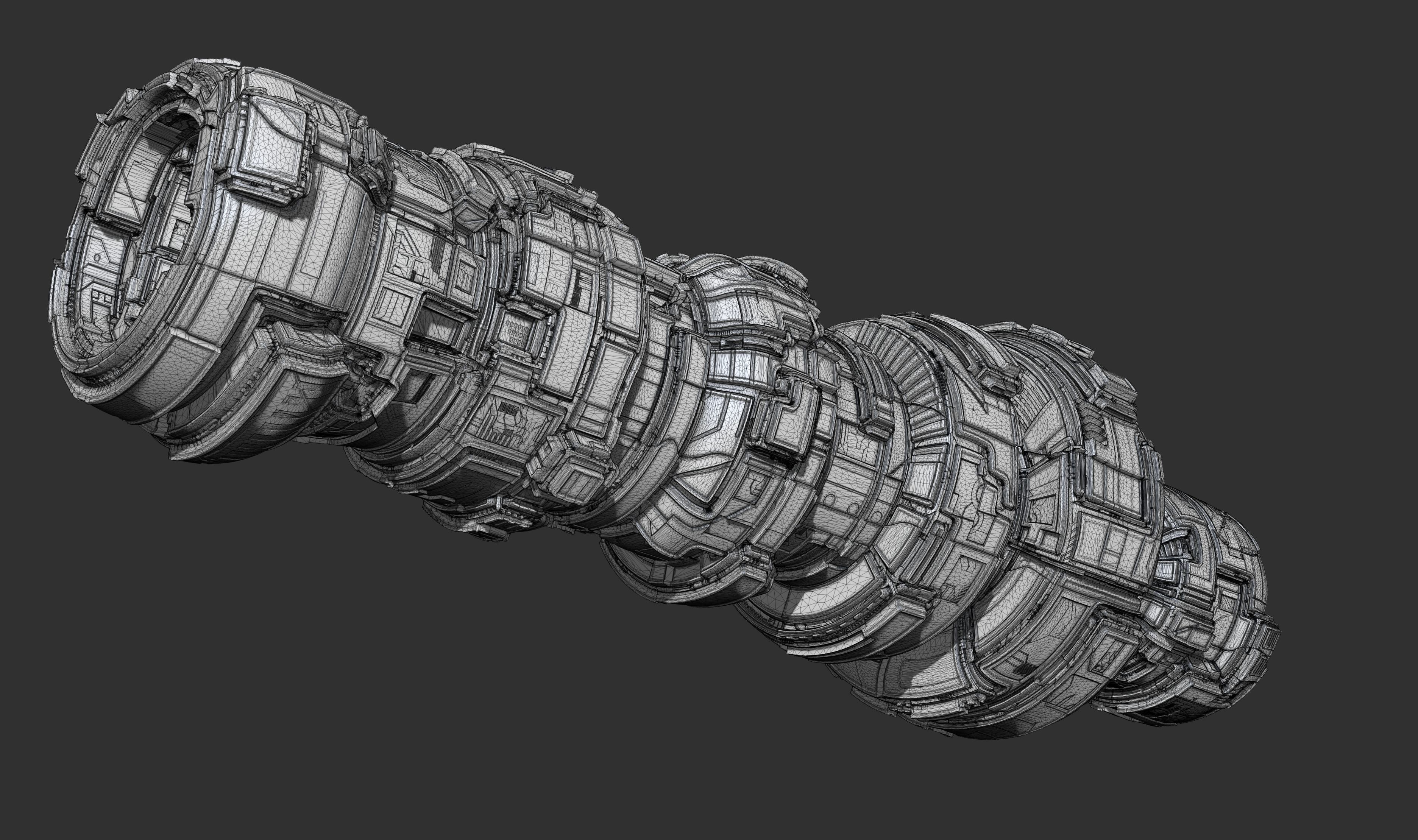 space equipment node 00194 3D model | CGTrader