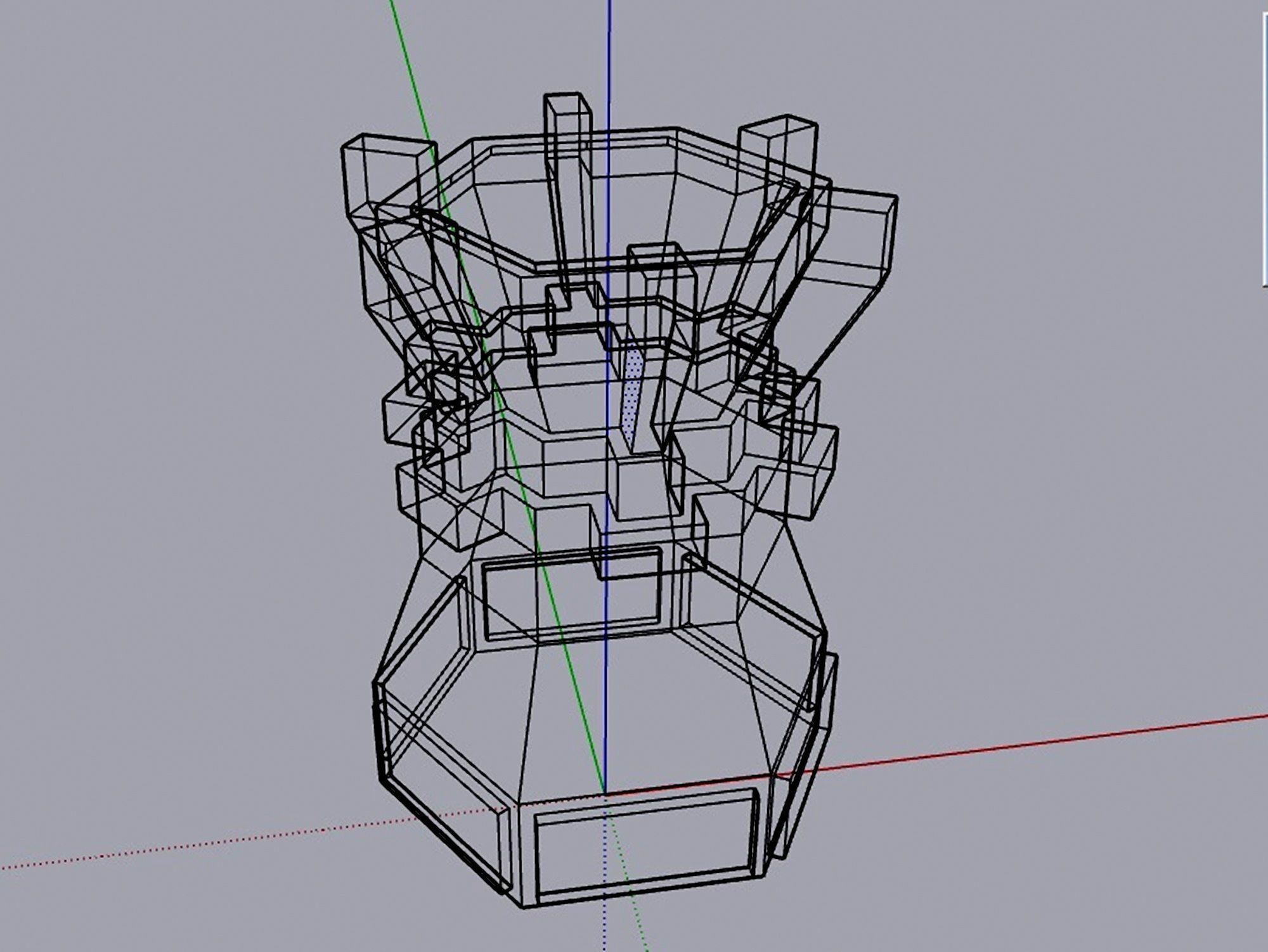 3D model 3D Ancient Pedestal Statue Sculpture Base 3D model VR / AR ...