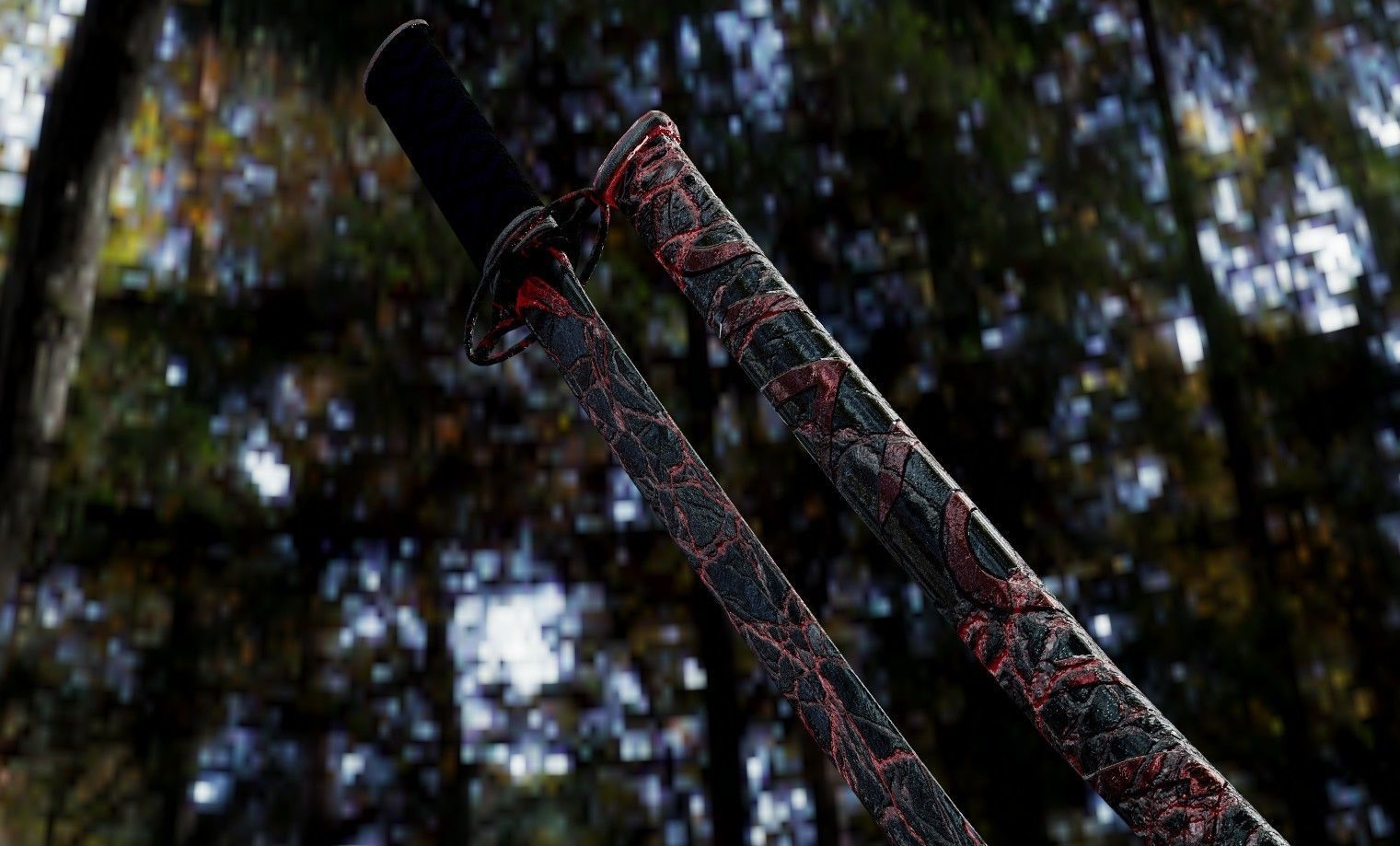 Overloaded Katanas 3D model | CGTrader Overloaded Katanas 3D model | CGTrader