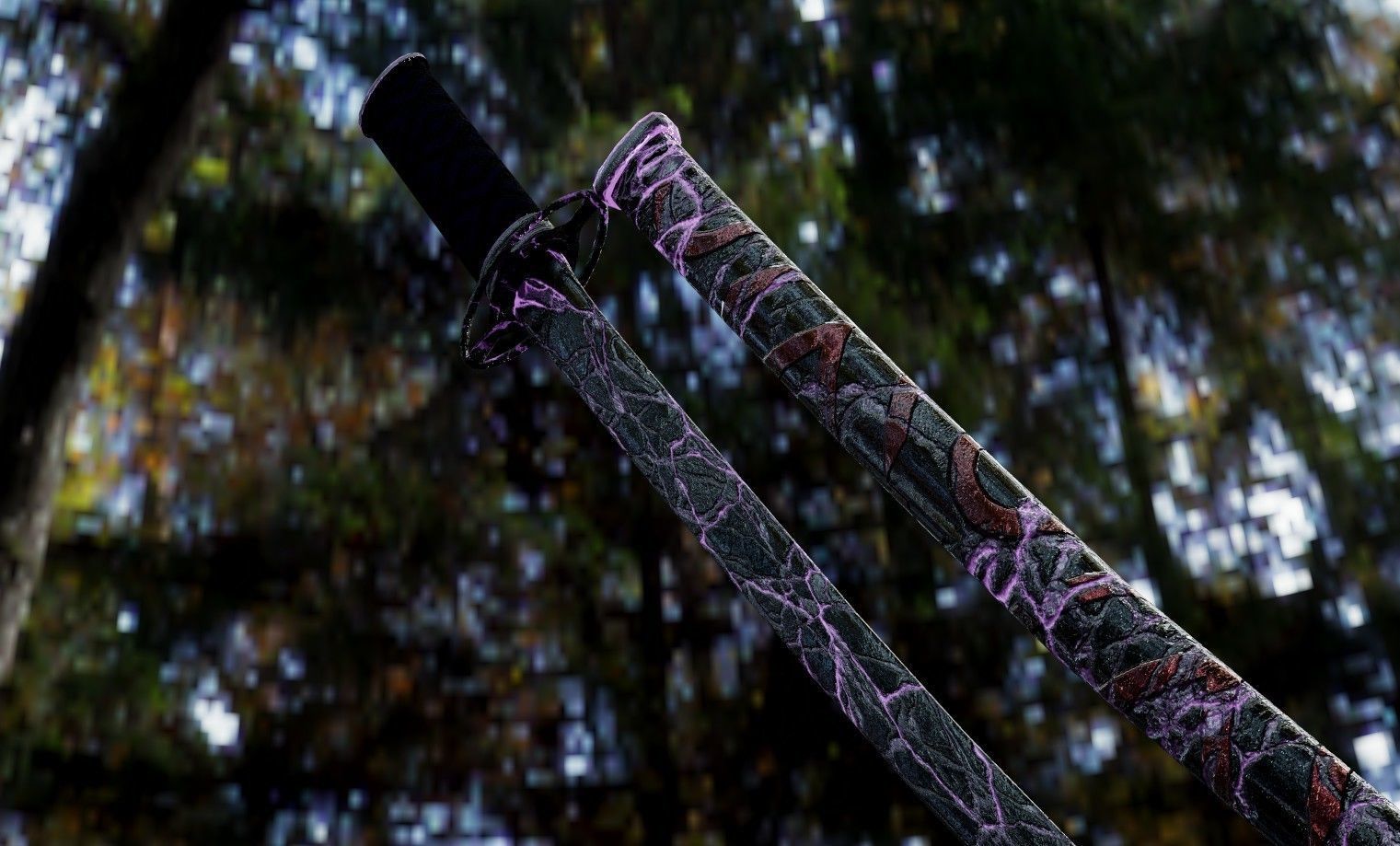 Overloaded Katanas 3D model | CGTrader Overloaded Katanas 3D model | CGTrader
