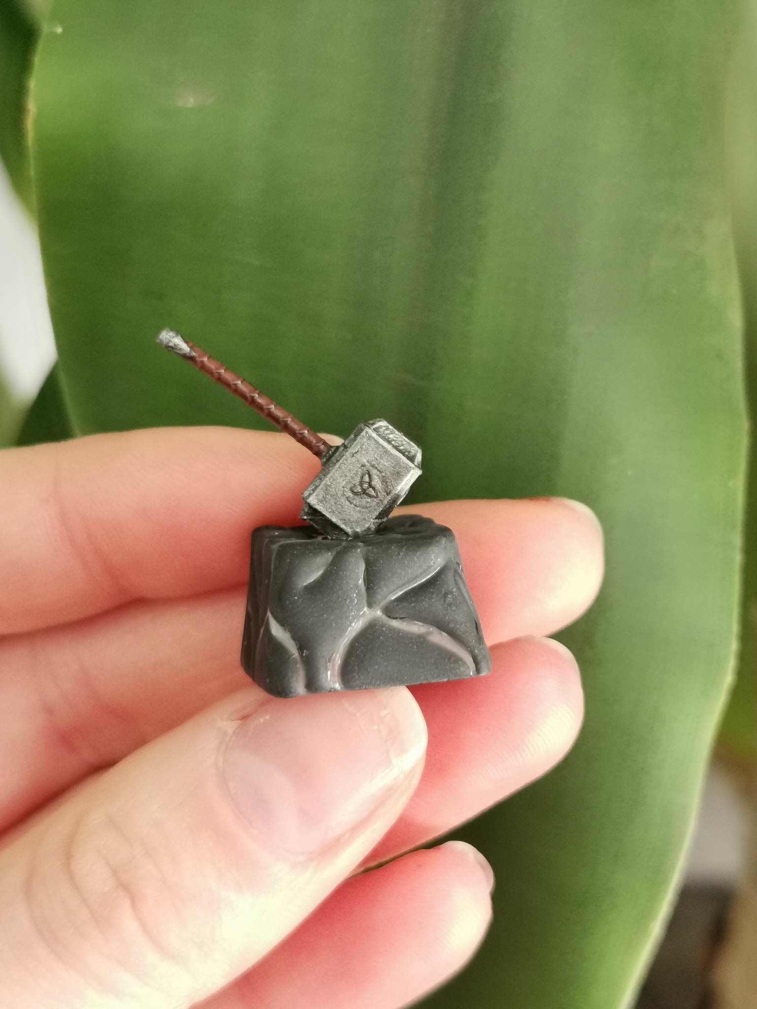 Keycap mjolnir thor 3D model 3D printable | CGTrader