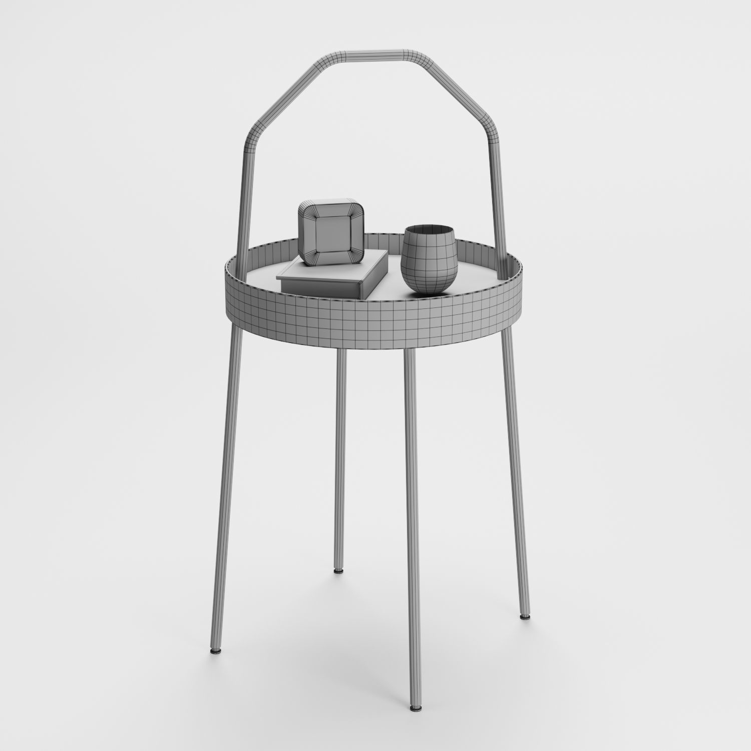 Ikea Burvik Side Table 3D model | CGTrader