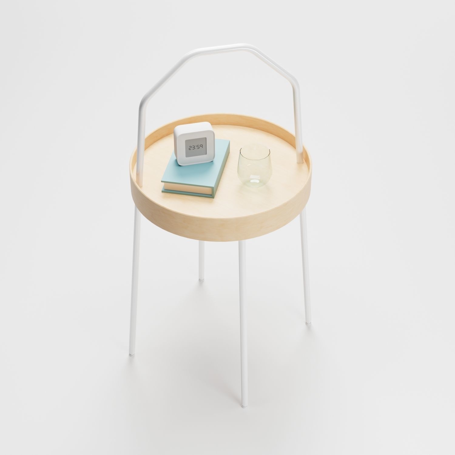 Ikea Burvik Side Table 3D model | CGTrader
