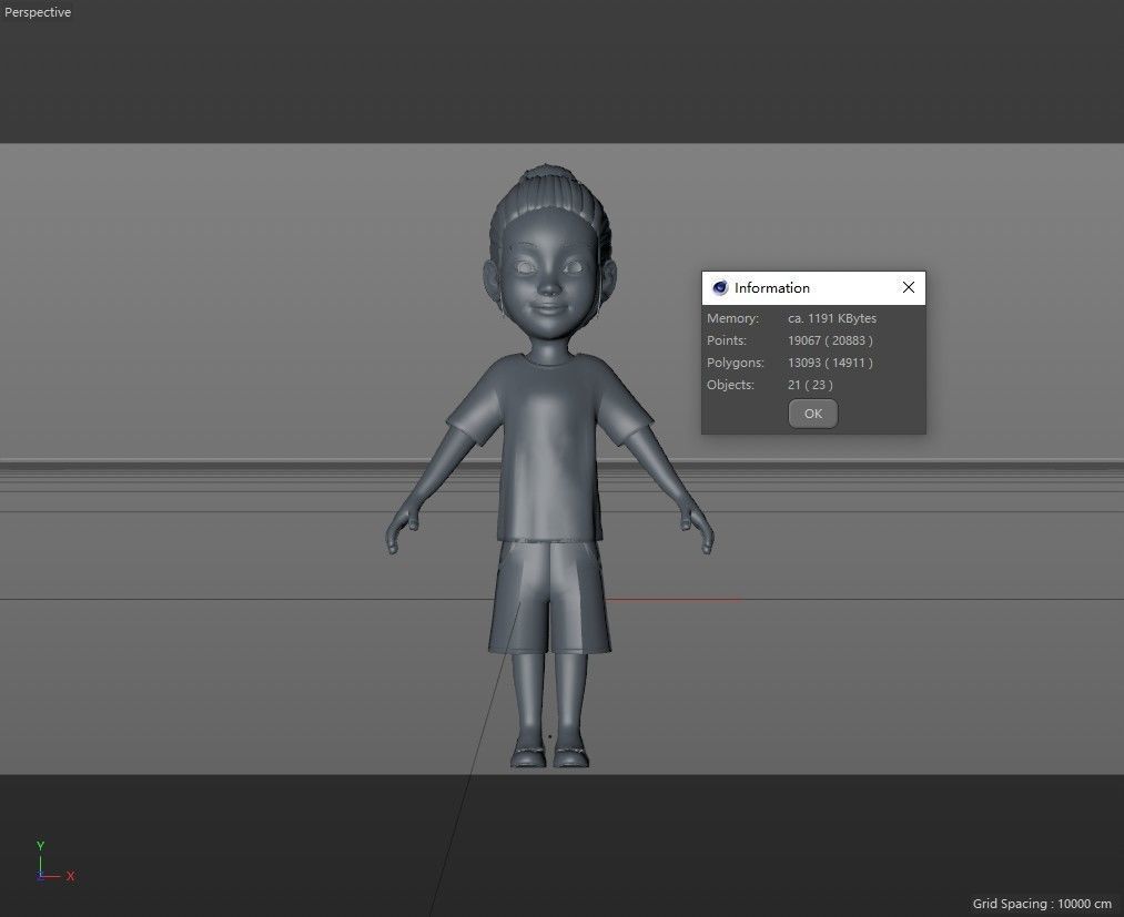 cartoon aunt cartoon mother sister woman 3D model | CGTrader