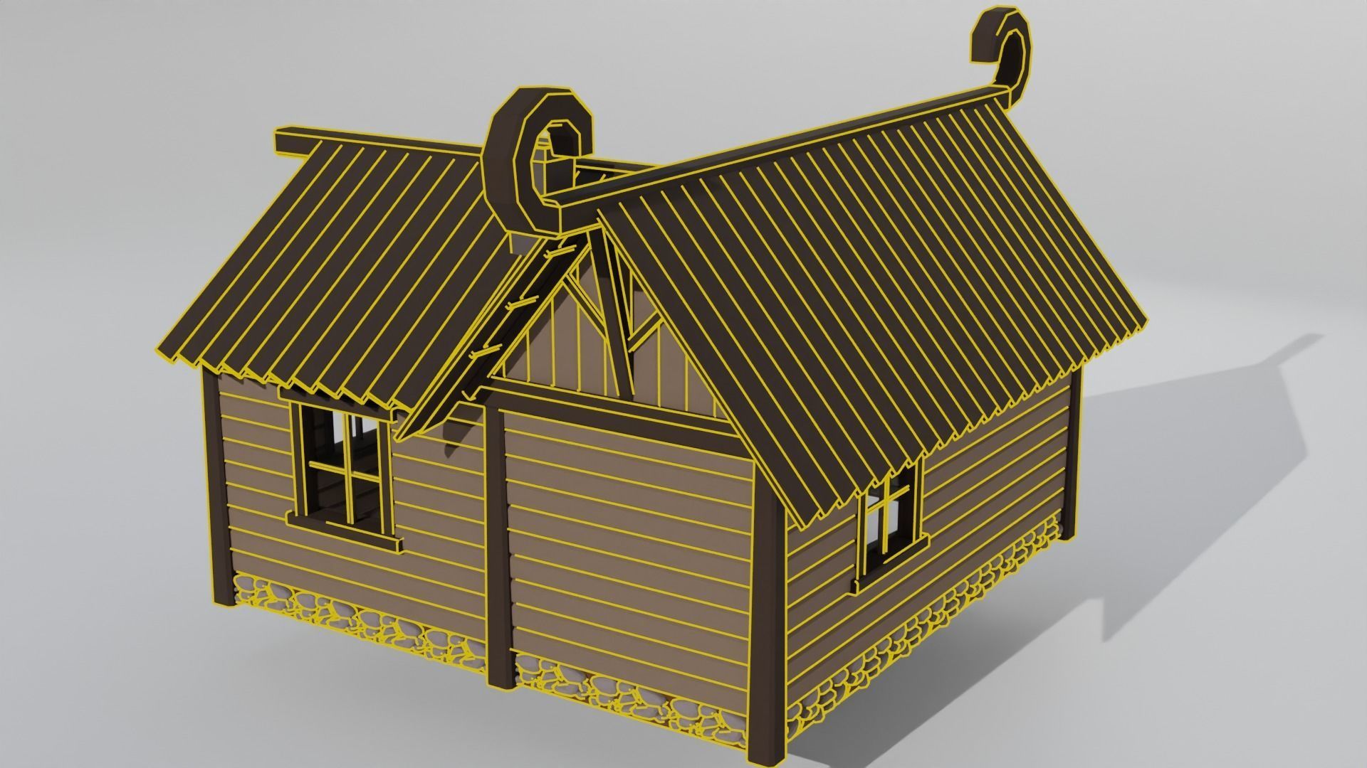 3D model North House 3D model VR / AR / low-poly | CGTrader