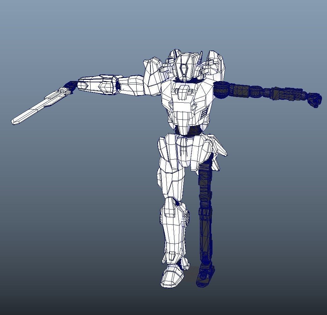Robot Type A free VR / AR / low-poly 3D model rigged | CGTrader