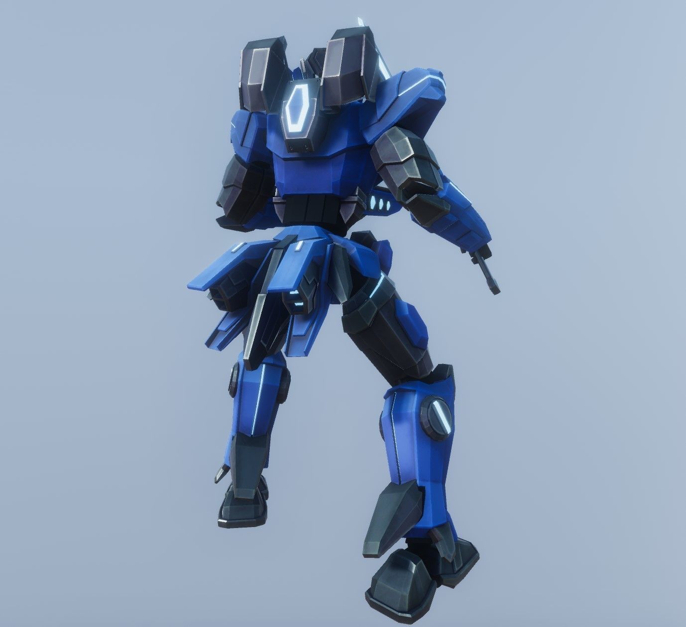 Robot Type A free VR / AR / low-poly 3D model rigged | CGTrader