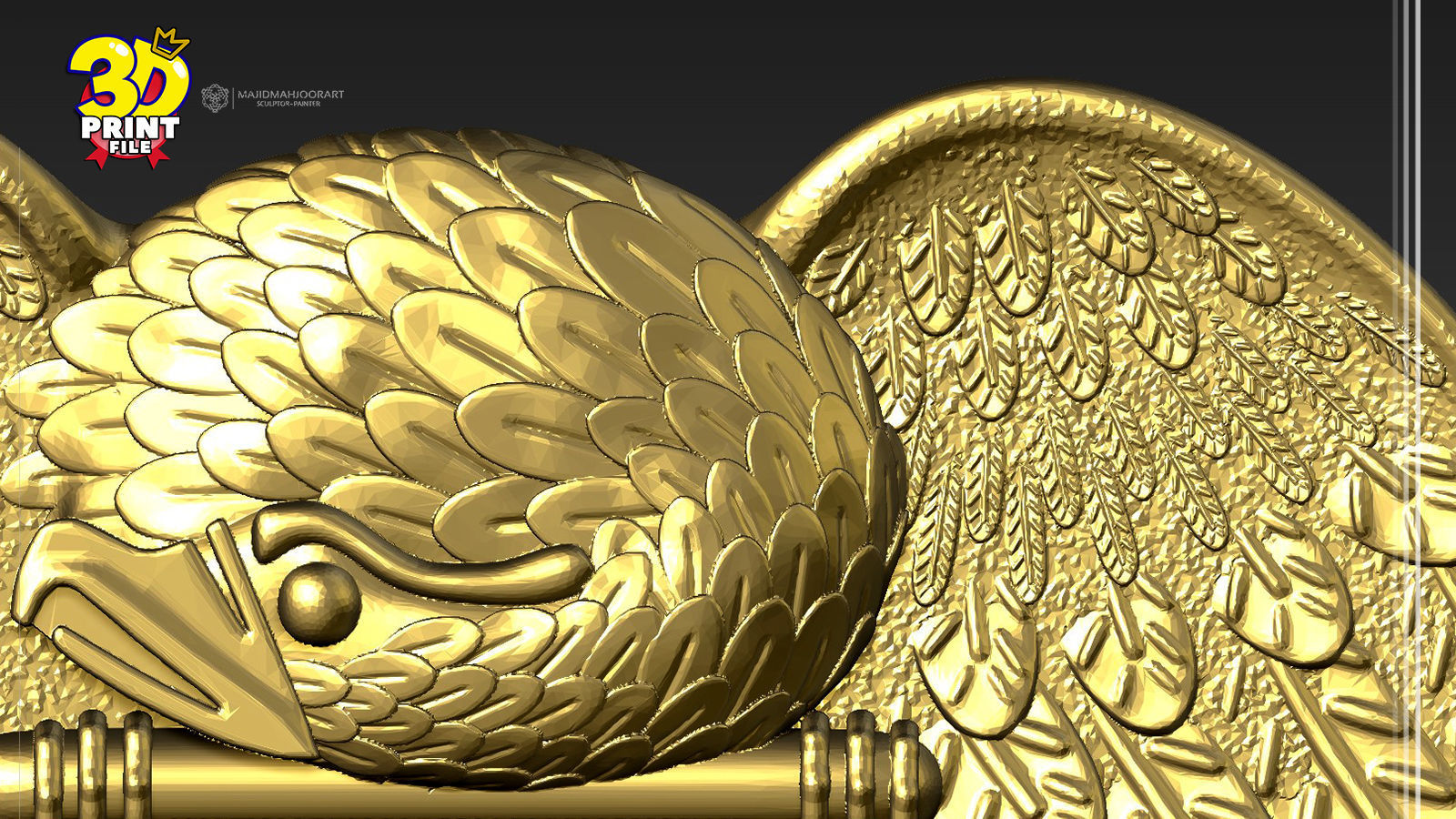 3D print models of MichaelJacksons jacket arm badges- SuperBowl 3D ...