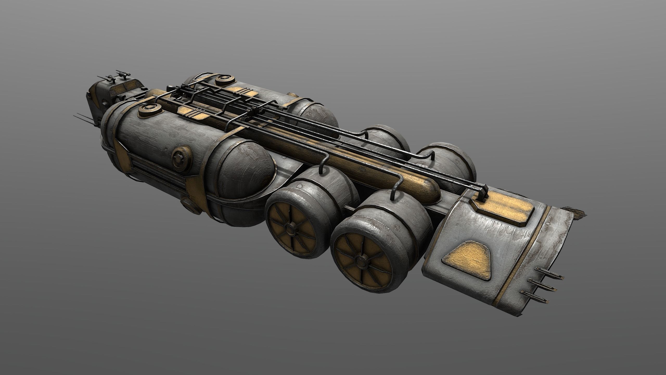 Cargo-Ship-Type-2 steampunk tank 3D model | CGTrader