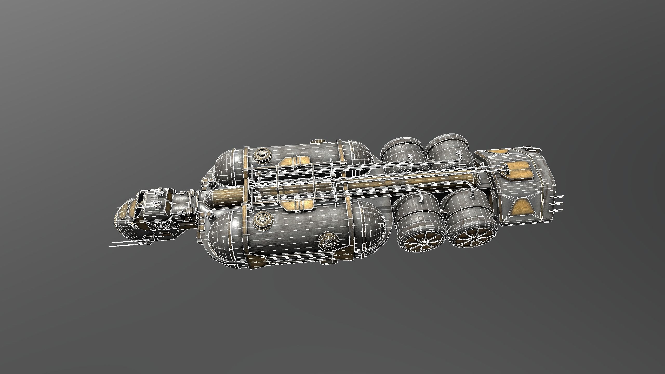 Cargo-Ship-Type-2 steampunk tank 3D model | CGTrader