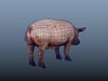 3D model Pig Animated VFX Grace VR / AR / low-poly | CGTrader