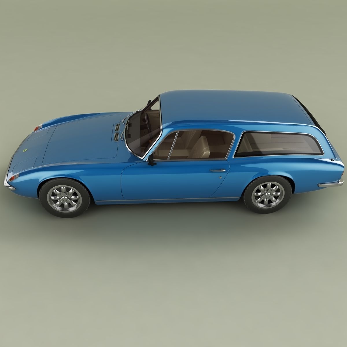 Lotus Elan Plus2 Shooting Brake 3D model | CGTrader