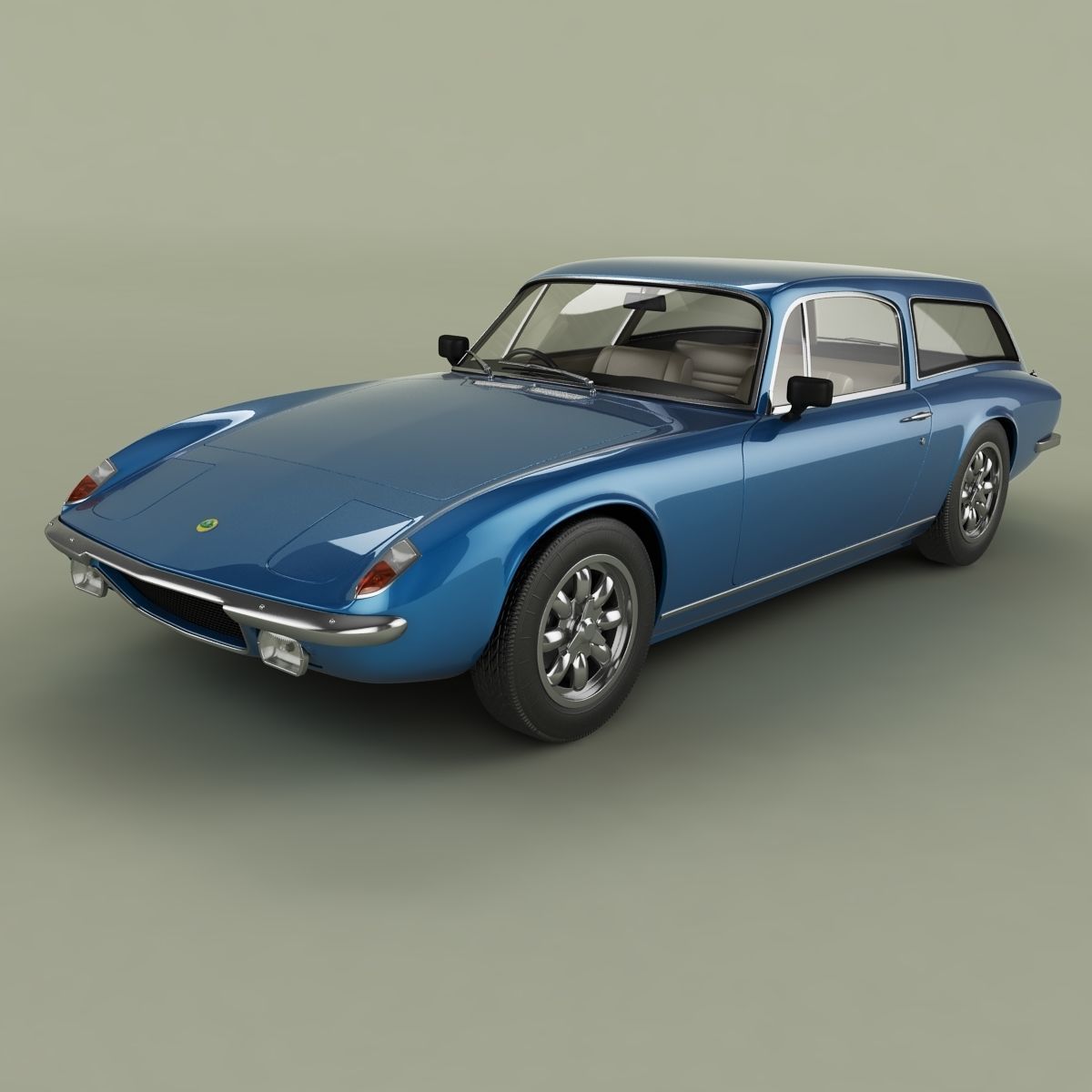 Lotus Elan Plus2 Shooting Brake 3D model | CGTrader