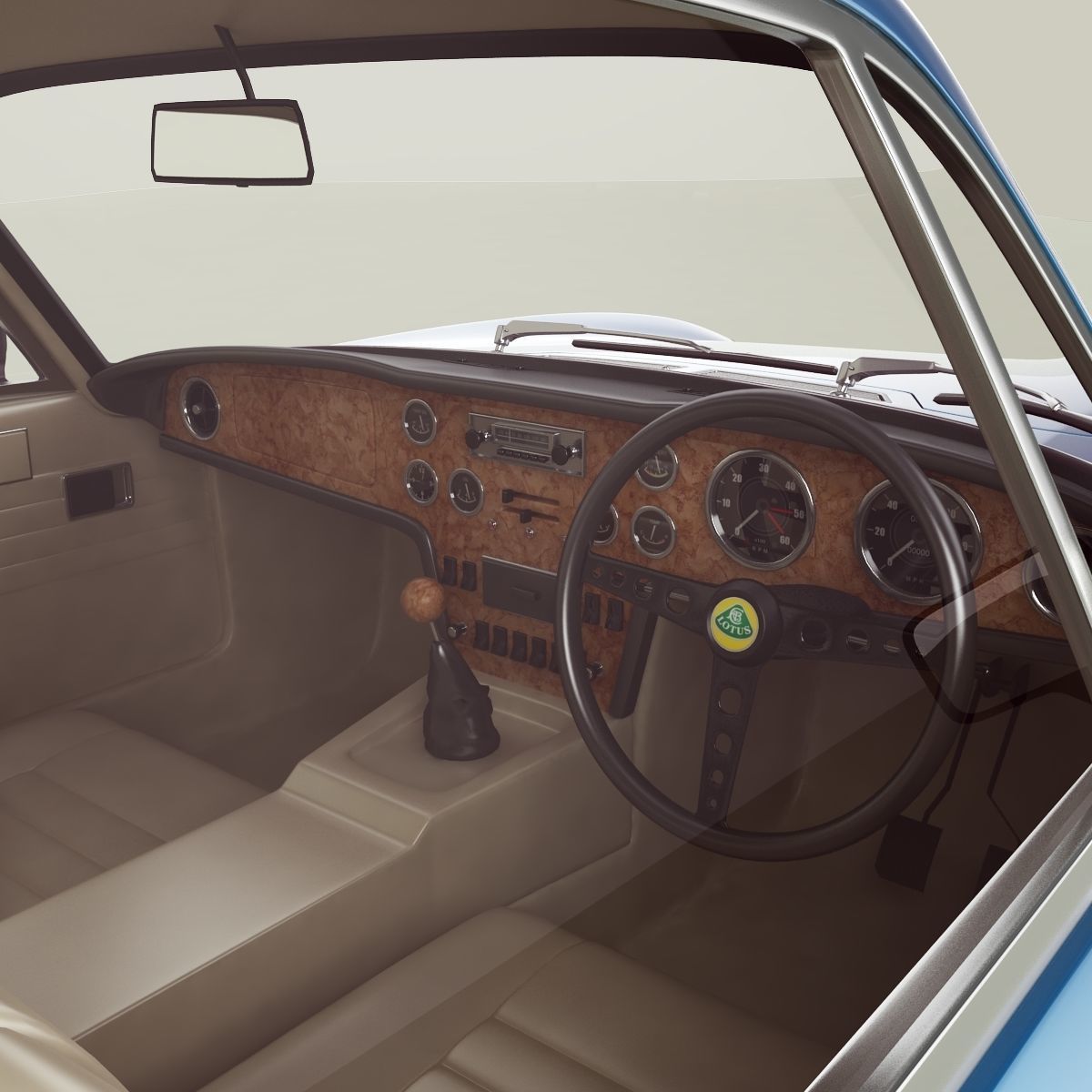 Lotus Elan Plus2 Shooting Brake 3D model | CGTrader