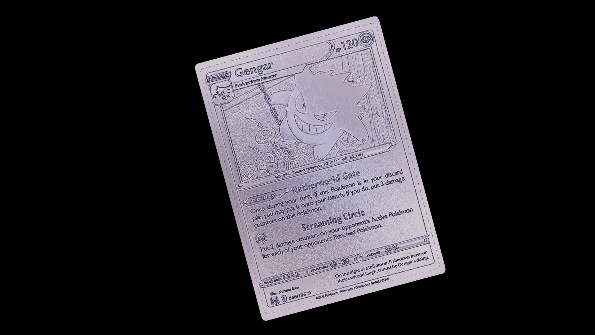 GENGAR POKEMON 3D model 3D printable | CGTrader